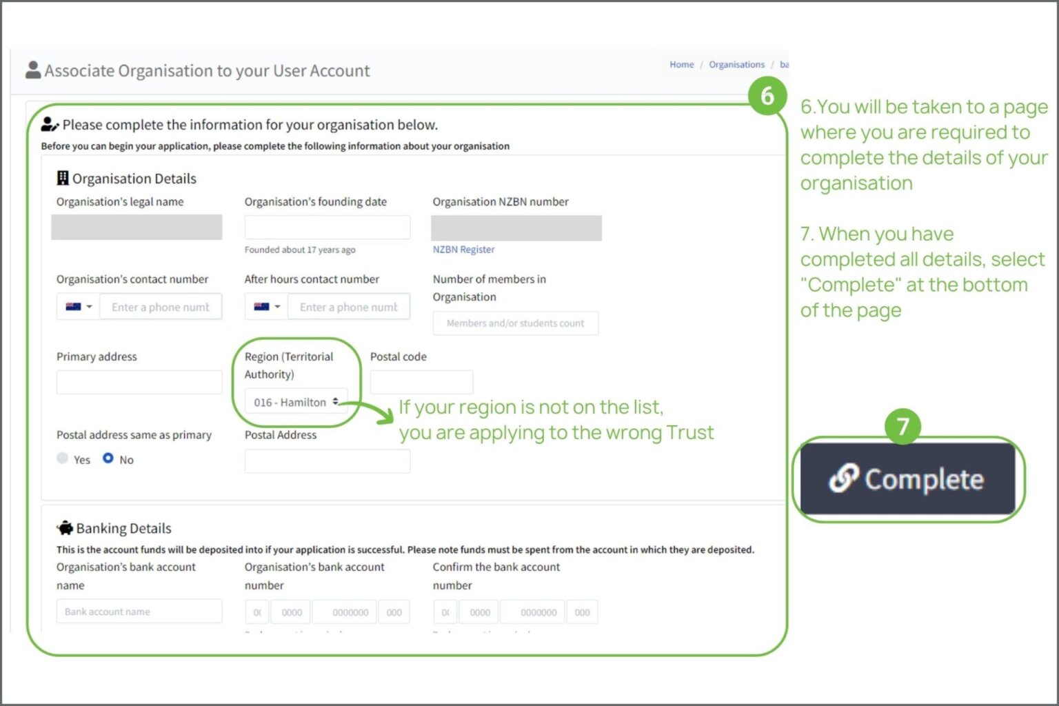 Application Help | Grassroots Trust